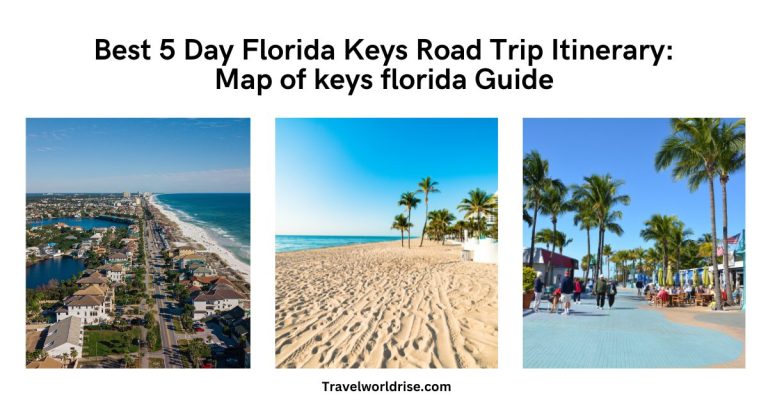 Best 5 Day Florida Keys Road Trip Itinerary: Map of keys Florida Guide ...