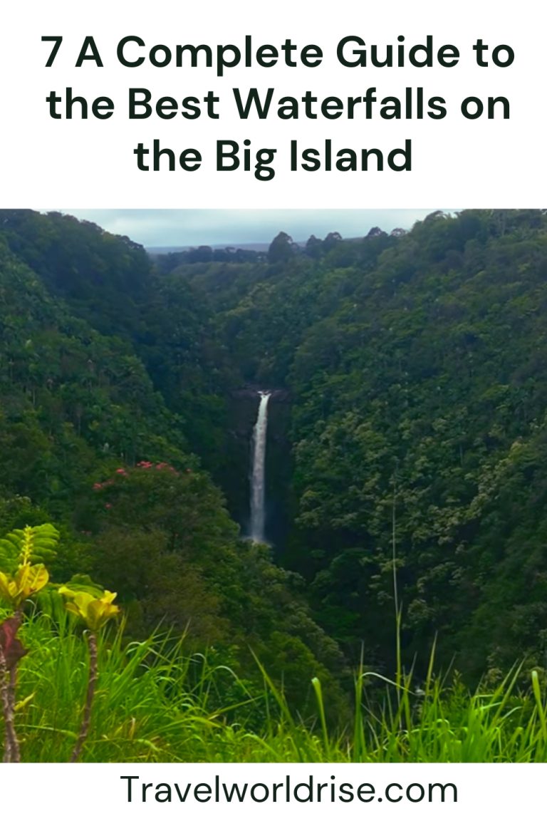7 A Complete Guide to the Best Waterfalls on the Big Island - Travel ...